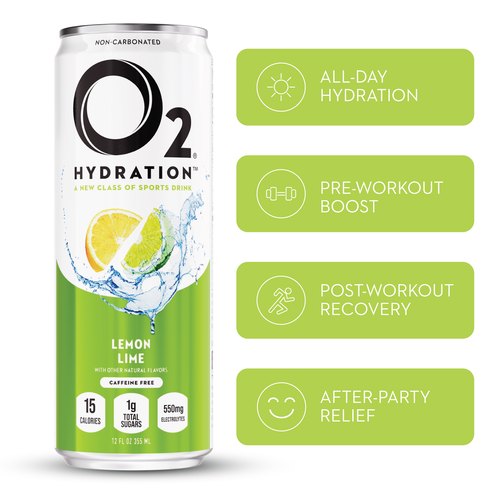 Lemon Lime – O2 Hydration