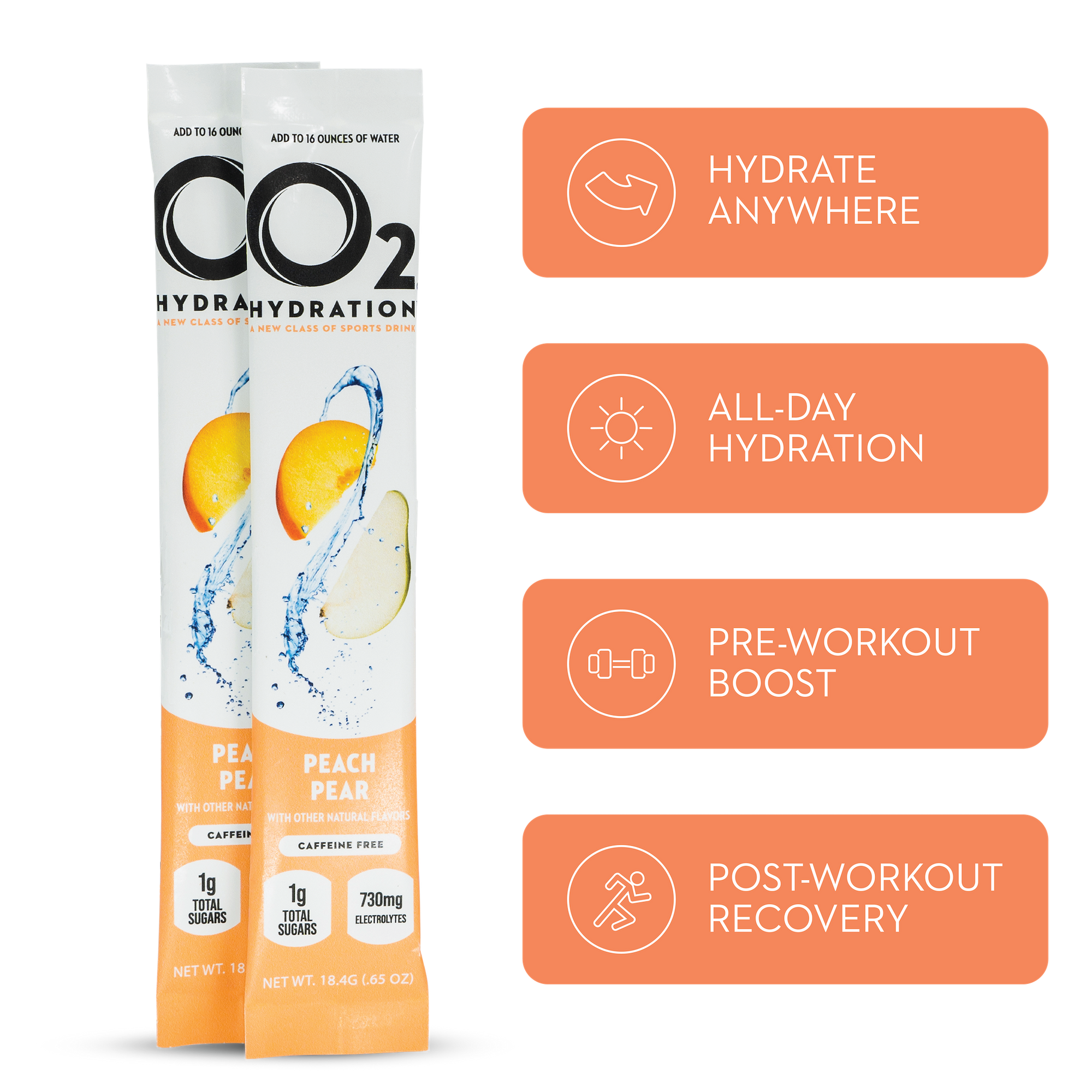 Peach Pear – O2 Hydration